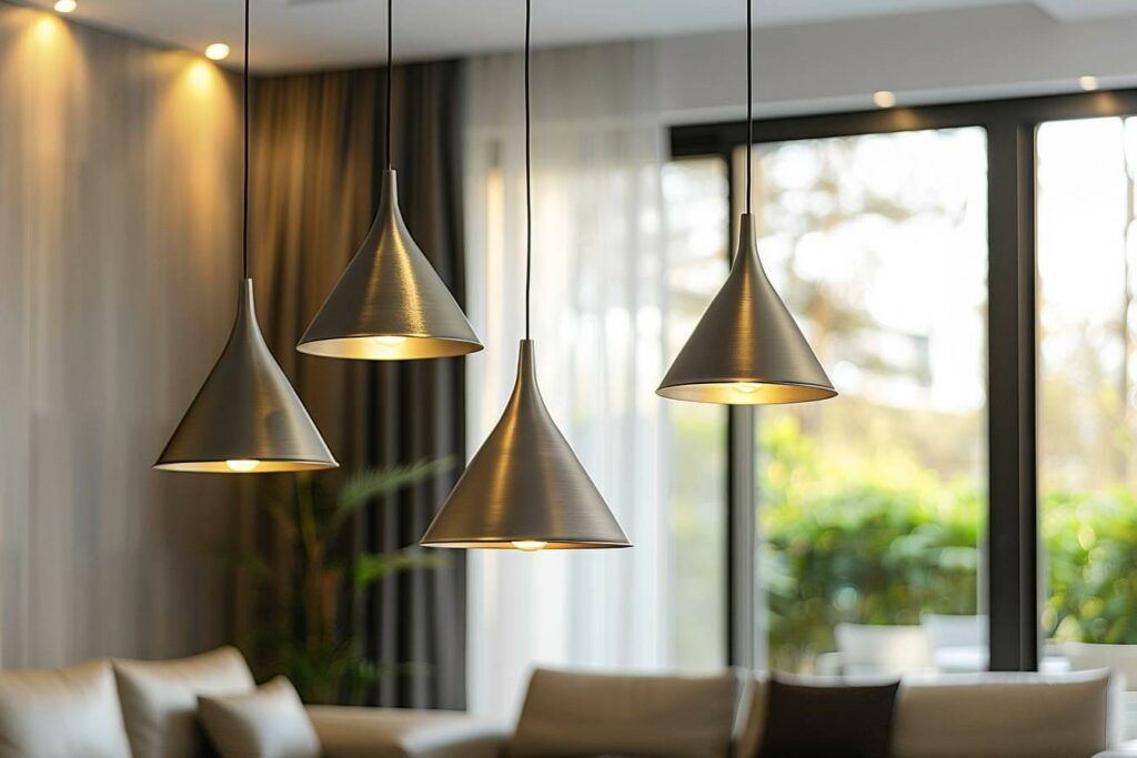 Plafonniers modernes pour salon : les meilleures options d'éclairage ...